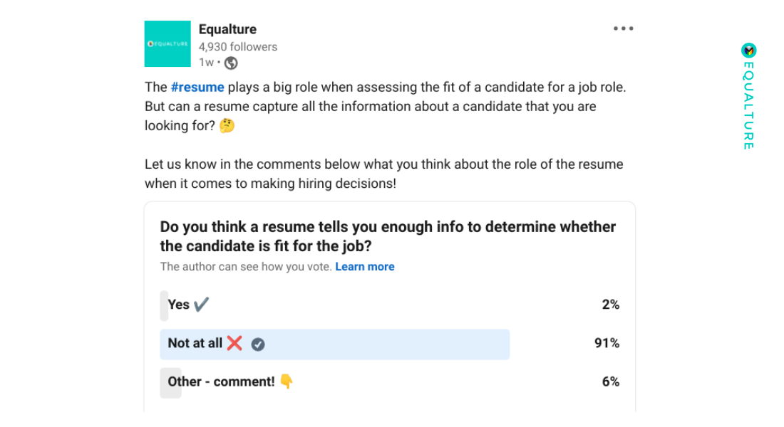 2 reasons why CV-based screening is broken - Equalture