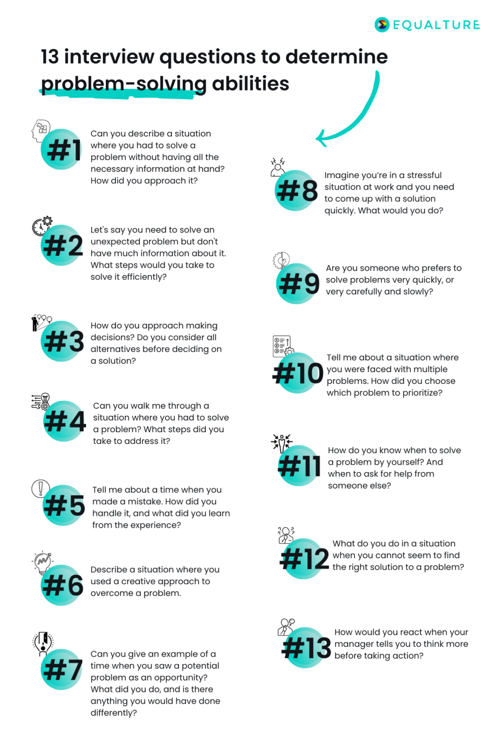 13 Problem-Solving Interview Questions to Assess a Candidate - Equalture