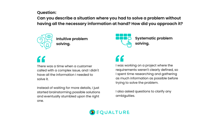 13 Problem-Solving Interview Questions to Assess a Candidate - Equalture