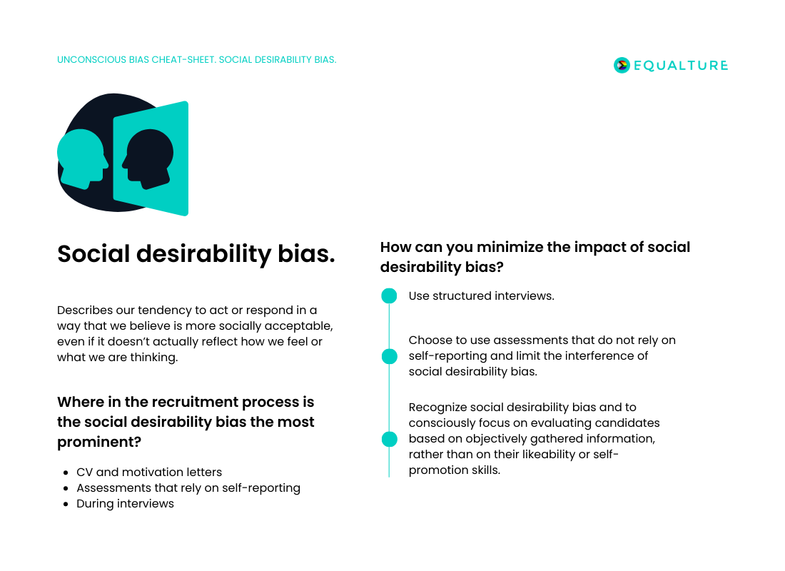 Social Desirability Bias - Equalture