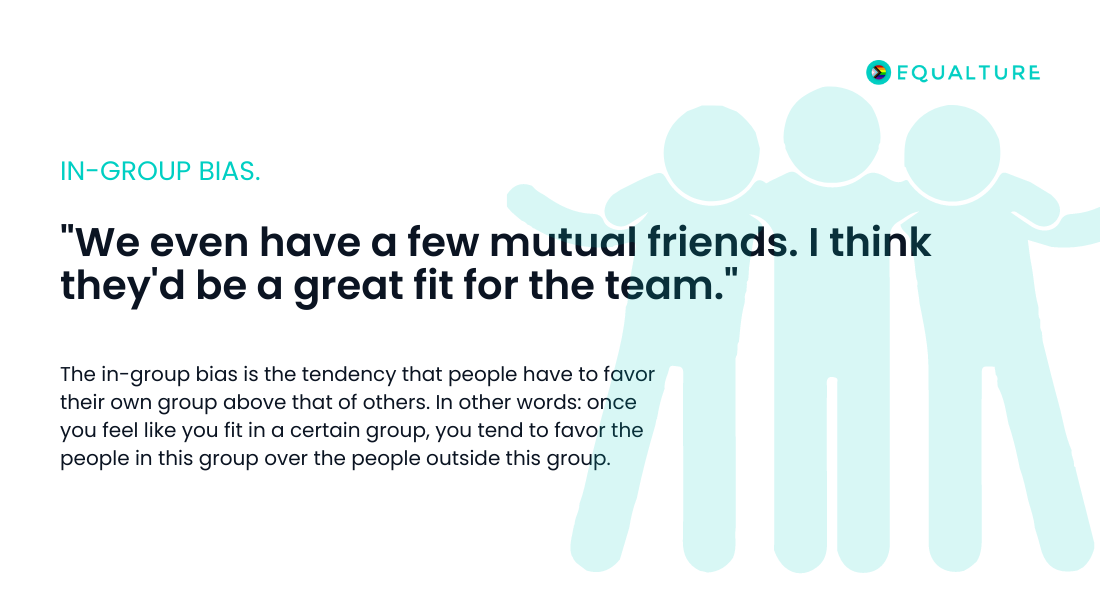 10 Unconscious Hiring Bias & How to Avoid Them - Equalture