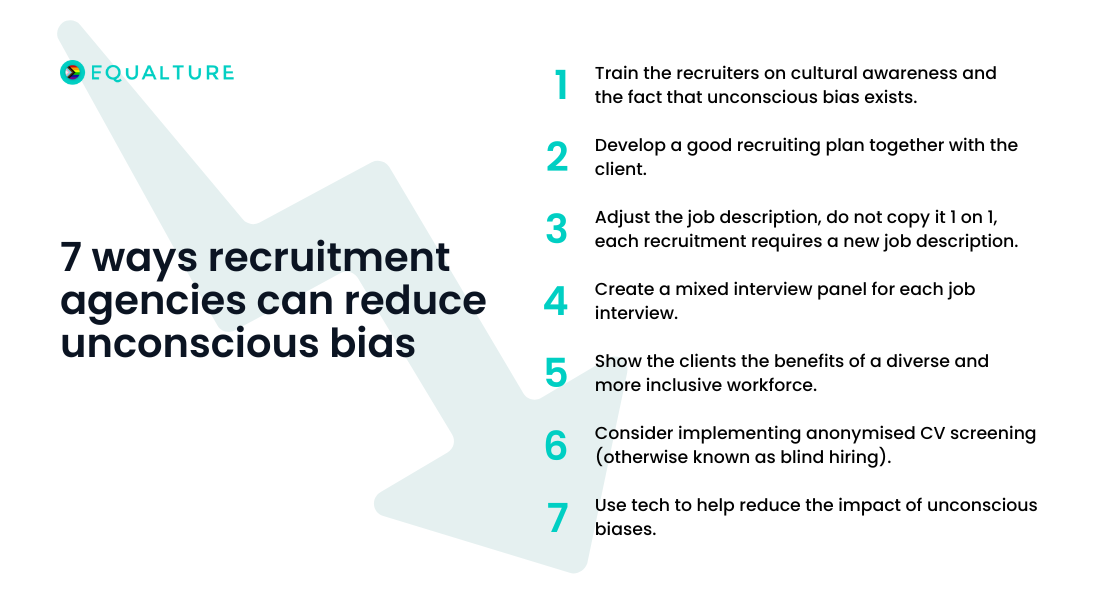 How Recruitment Agencies Can Reduce Unconscious Bias in the Recruitment Process - Equalture