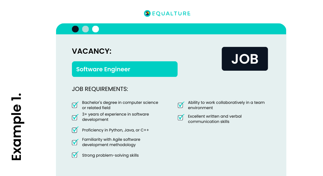 Job Requirements Will Make You Miss Out on Talent - Equalture